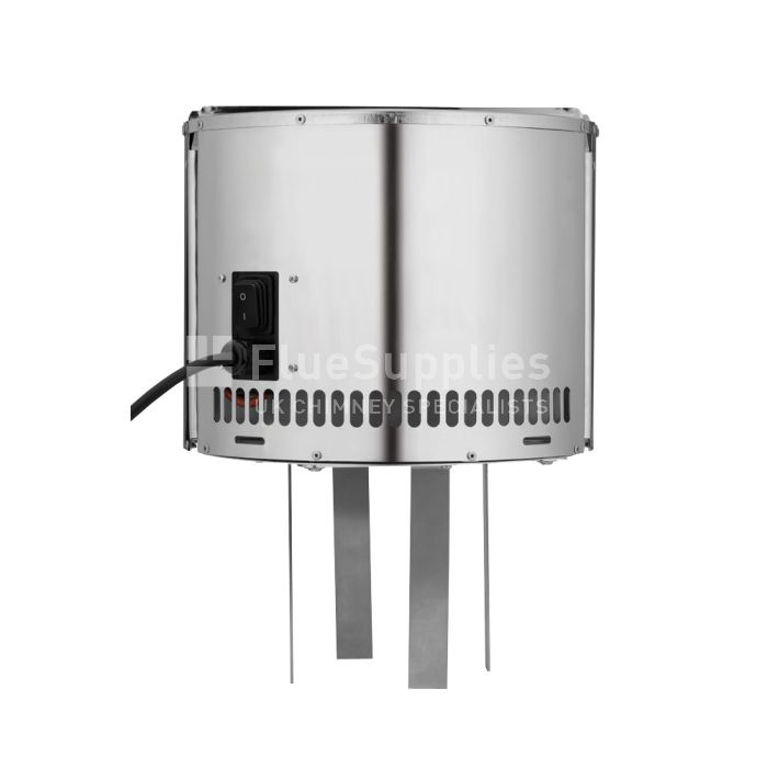 Draft Booster Fan - Stainless Steel - Fluesupplies.com