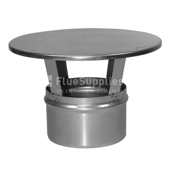 5" Rain Cap (316 1mm) Stove Pipe - Fluesupplies.com