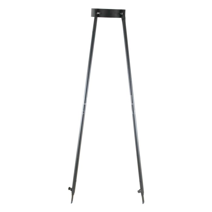 6" Roof Stabiliser Bracket Powder Coated Matt Black - Fluesupplies.com