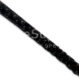 6mm Black Fire Rope - Fluesupplies.com