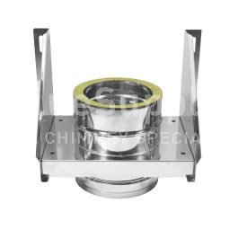 6" Adjustable Wall Support Twin Wall Flue System - Fluesupplies.com